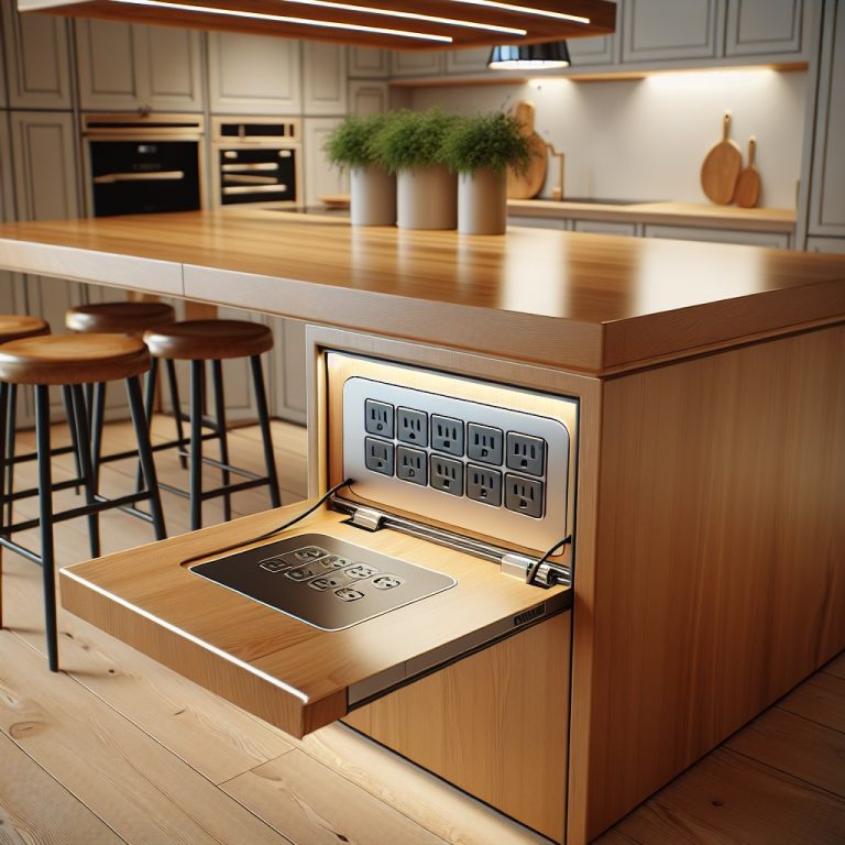 20 Island Receptacle Under Overhang Ideas to Enhance Your Kitchen