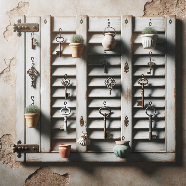 20 Wall Shutter Decor Ideas: Inspiration for a Stylish Living Space