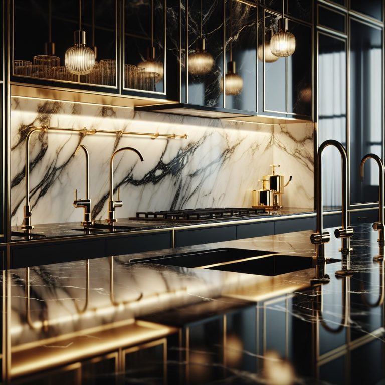 20 Black Mirror Backsplash Ideas for a Stylish Kitchen