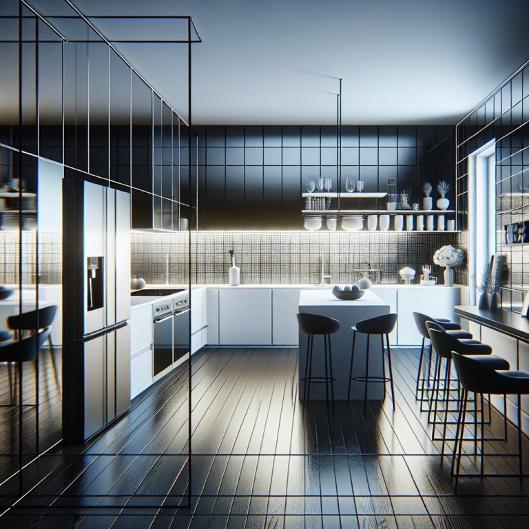 20 Black Mirror Backsplash Ideas for a Stylish Kitchen