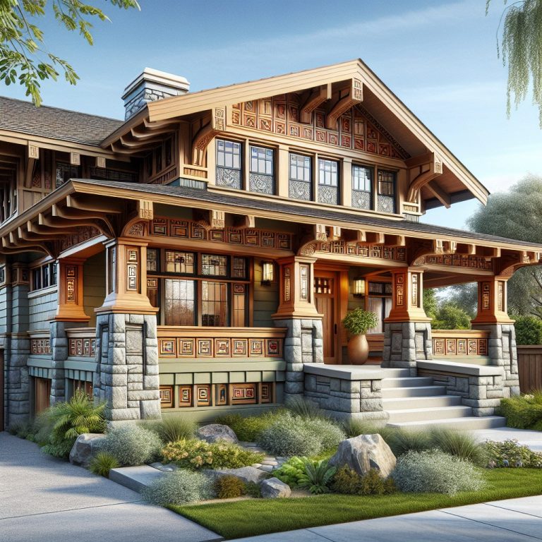 19 Craftsman Style Exterior Trim Ideas for Sophisticated Homes