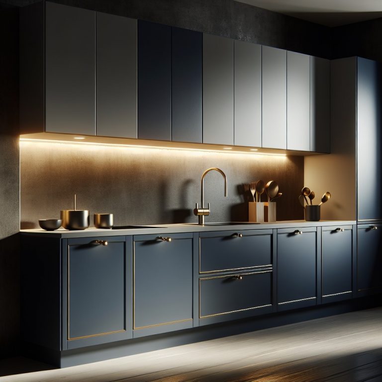 20 Grey Cabinets with Brass Hardware Ideas for a Classy Kitchen Look