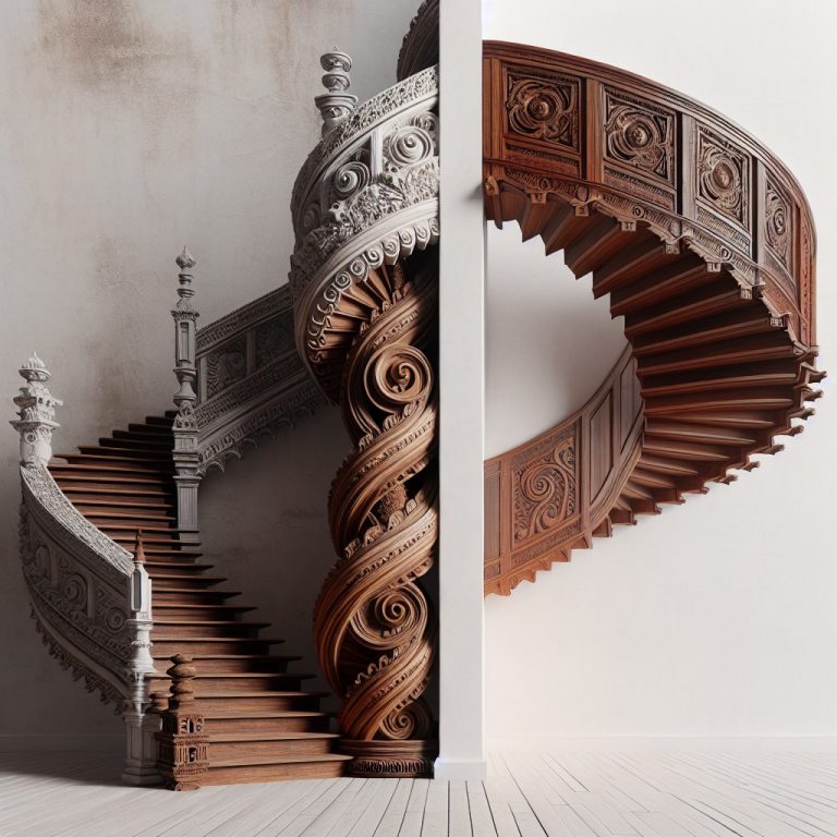 20 Antique Staircase Ideas for a Charming Vintage Touch