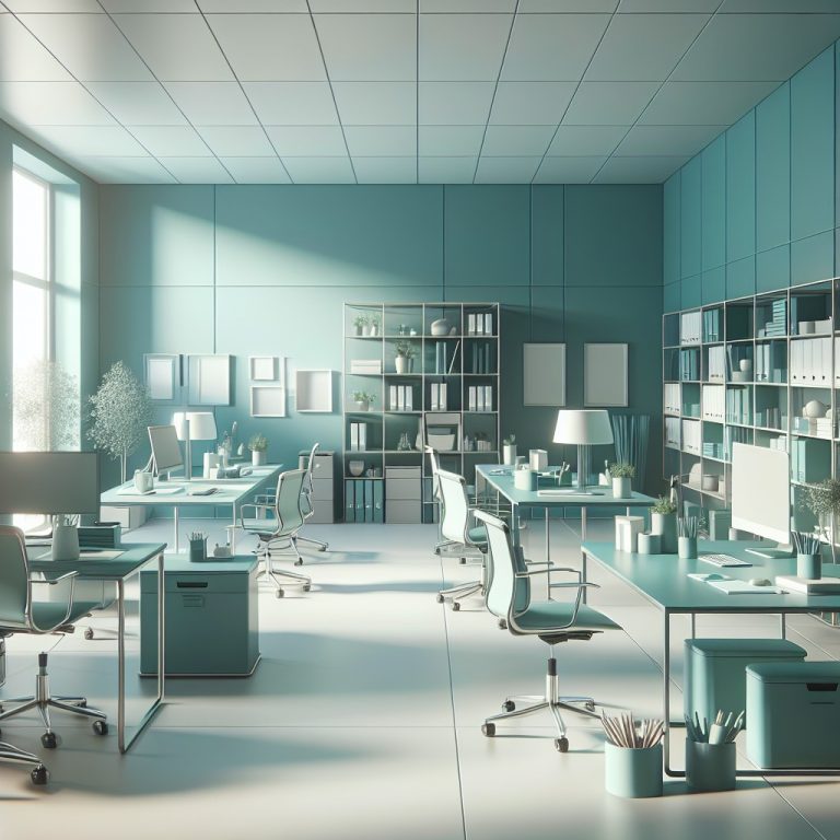 20 Teal Office Ideas for a Refreshing Workspace