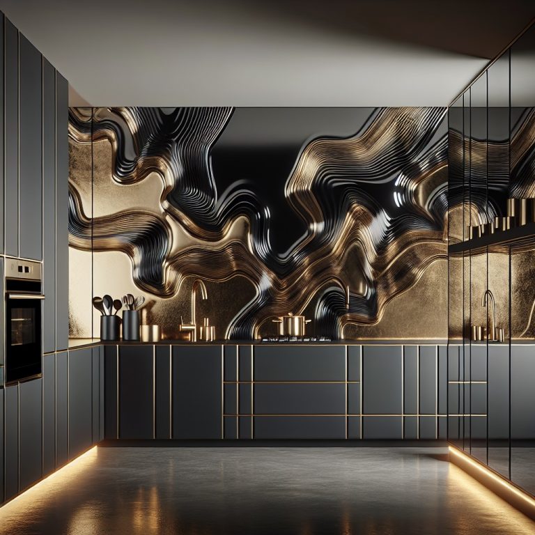 20 Black Mirror Backsplash Ideas for a Stylish Kitchen