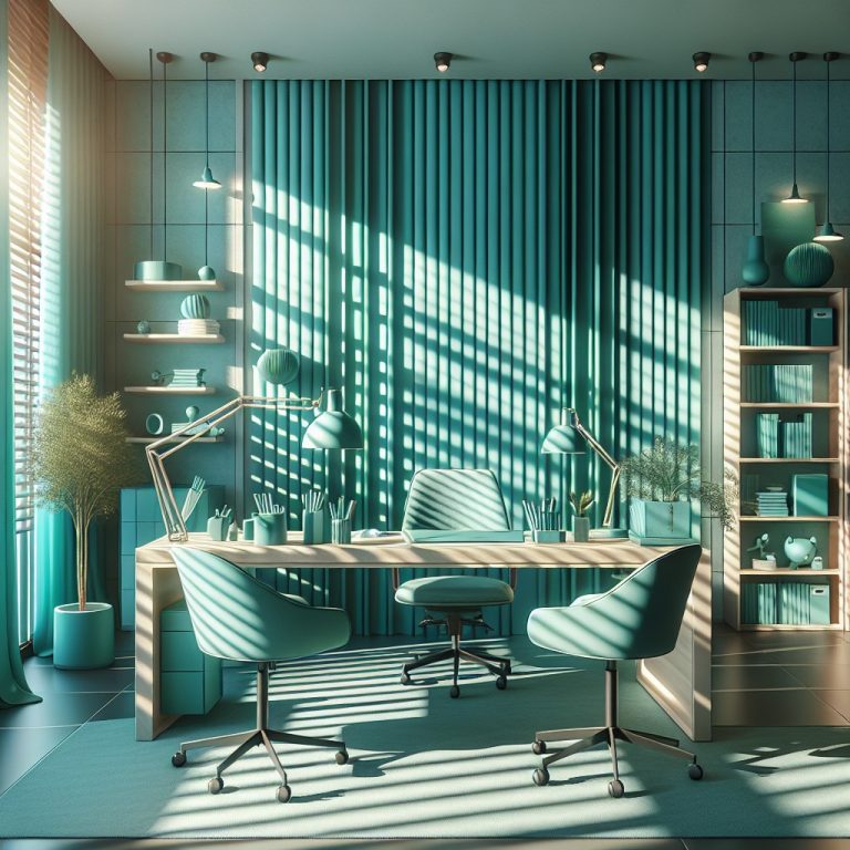 20 Teal Office Ideas for a Refreshing Workspace