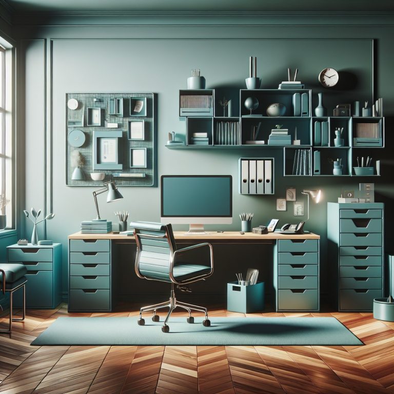 20 Teal Office Ideas for a Refreshing Workspace