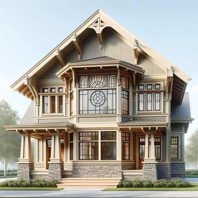 19 Craftsman Style Exterior Trim Ideas for Sophisticated Homes