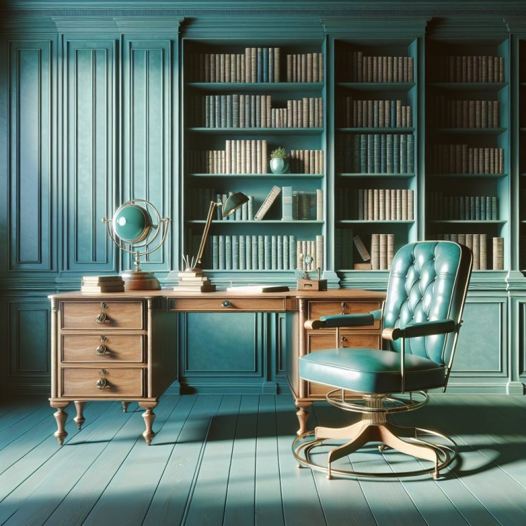 20 Teal Office Ideas for a Refreshing Workspace