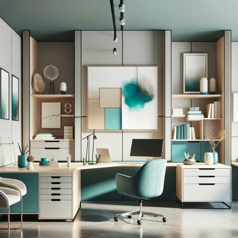20 Teal Office Ideas for a Refreshing Workspace