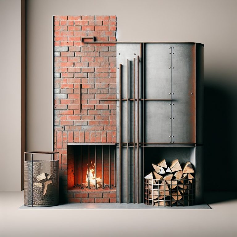 20 Industrial Fireplace Ideas for a Unique Design