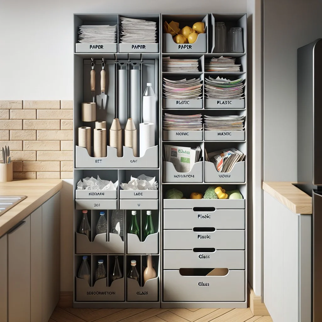 20 Kitchen Cabinet Recycling Center Ideas for a Greener Home