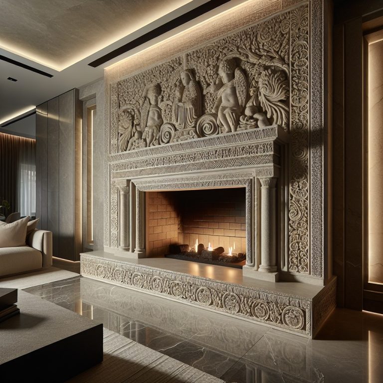 15 Stone Fireplace Tile Ideas for a Stylish Home Upgrade