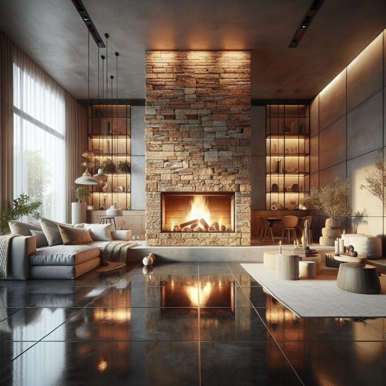 15 Stone Fireplace Tile Ideas for a Stylish Home Upgrade