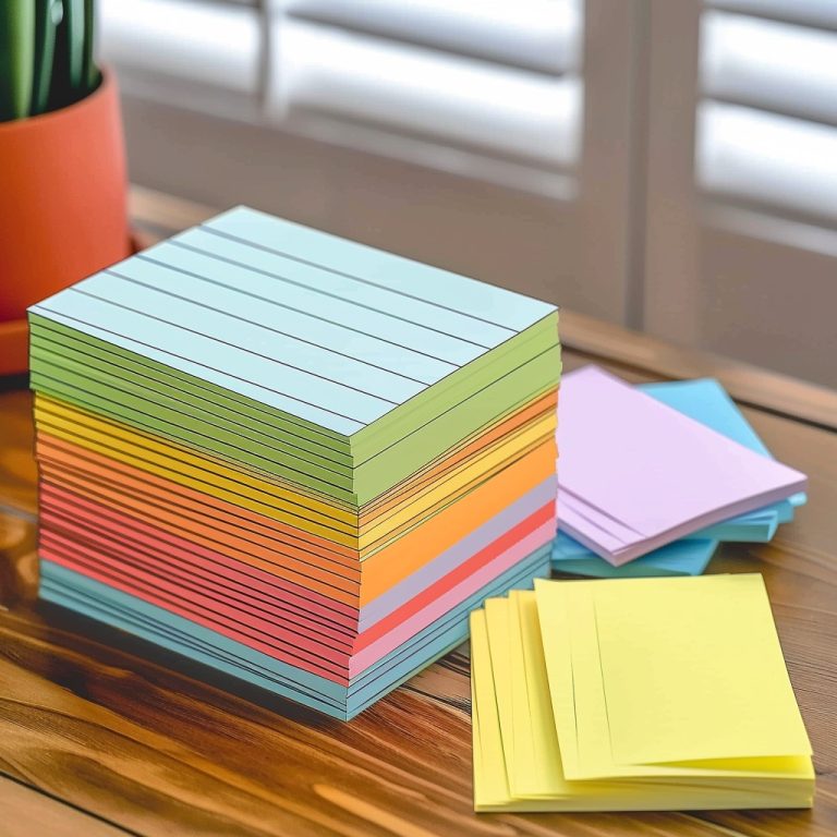 How Big is an Index Card: Detailed Comparison Guide for Sizes