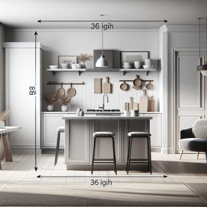 Kitchen Island Height: Understanding Ideal Measurements for Your Home