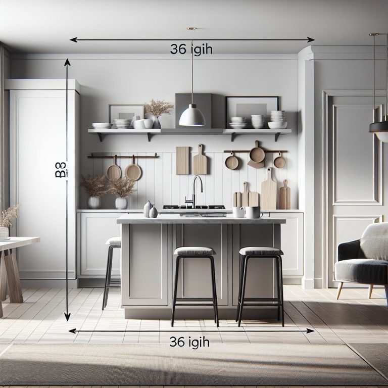 Kitchen Island Height: Understanding Ideal Measurements for Your Home