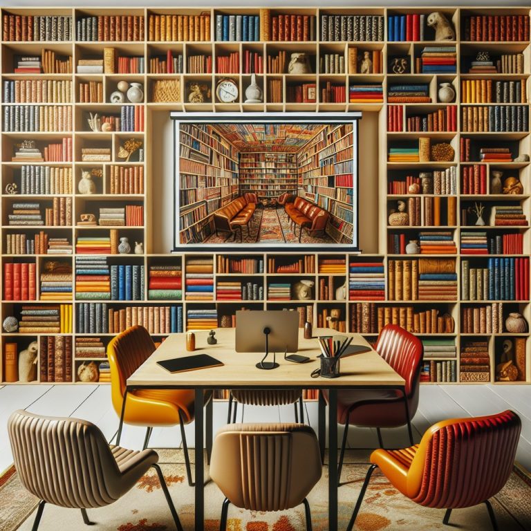 15 Zoom Backgrounds Bookshelf Ideas to Enhance Your Virtual Meetings